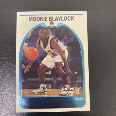 1999-00 Hoops Decade Hoopla Warriors Basketball Card #2 Mookie Blaylock ...