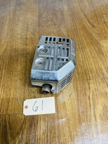 OEM Toro 22040 Mower Muffler And Heat Shield 81-5690 and 81-2450 | eBay