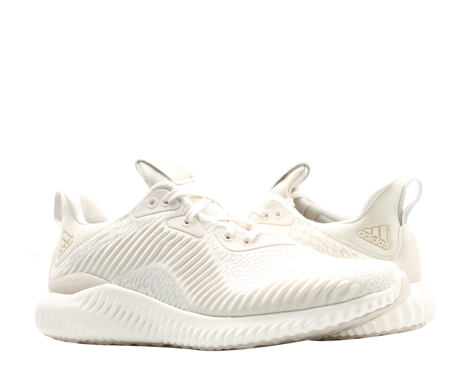 Adidas Alphabounce HPC AMS J Clear Brown/Chalk Big Kids Running Shoes ...