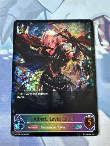 Albert, Levin Saber - BP02-SL04EN - NM - Shadowverse Evolve | eBay