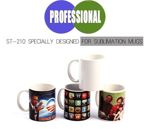 110V/220V High Quality Mini Automatic Double Station Mug Heat Press ...