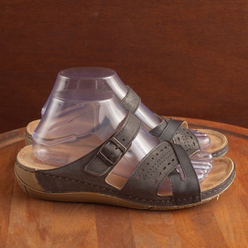 Flexus by Spring Step Denia Slip On Comfort Sandal Shoes Womens EU Size ...