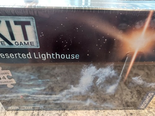 EXIT: The Deserted Lighthouse with Puzzle Thames & Kosmos Games Board ...