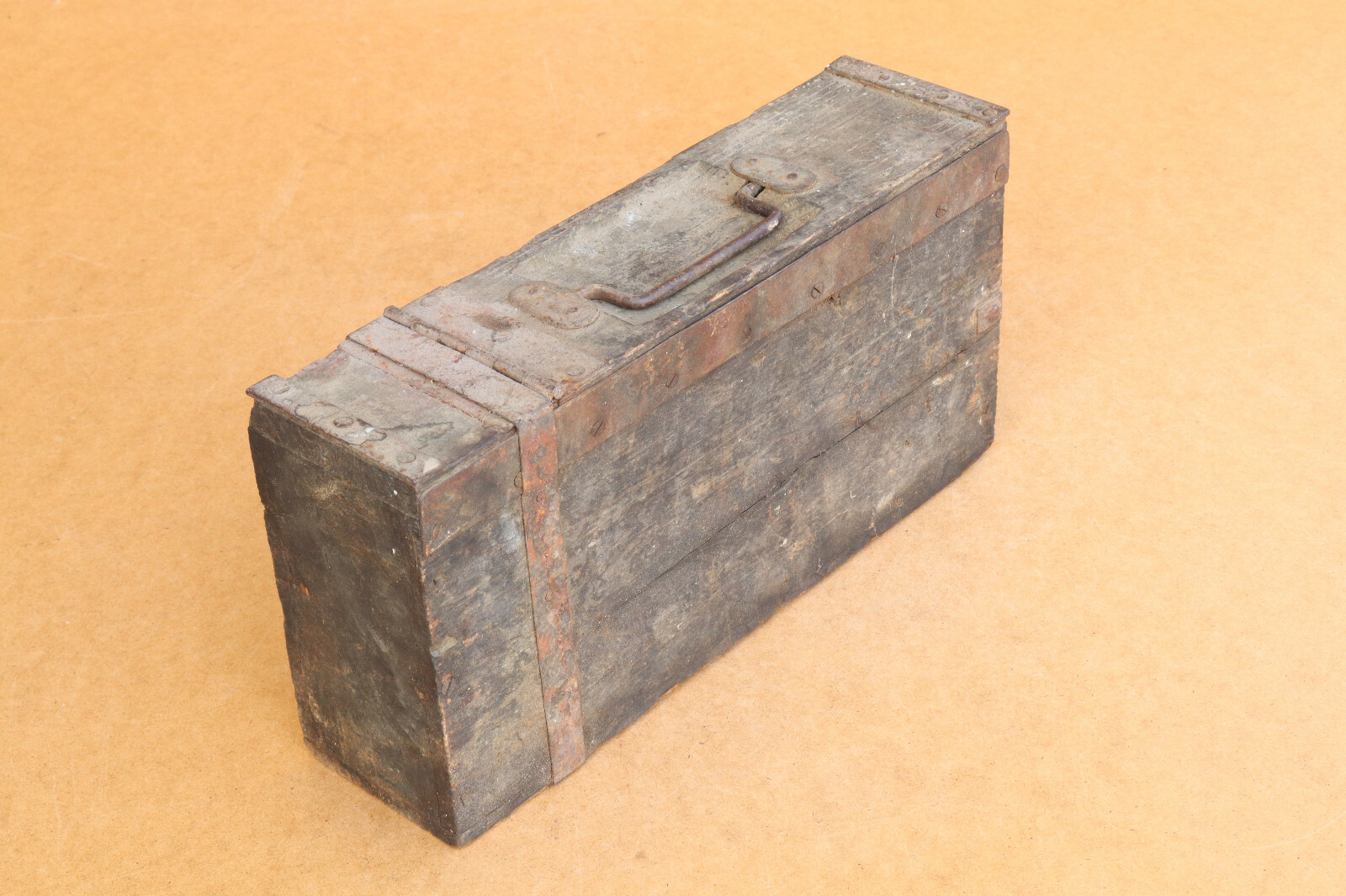 Old Antique WW1 WWI MG08 German MG-08 Maxim Box Crate Wooden Container ...