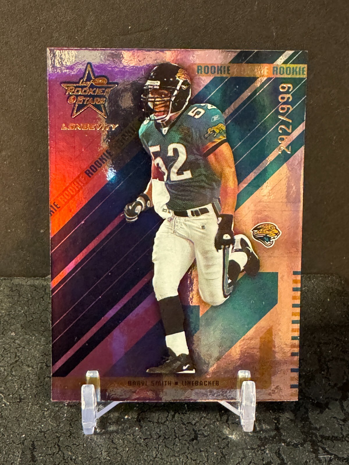 2004 Rookies & Stars Doug Easlick Longevity Foil Rookie RC Card #150 ...