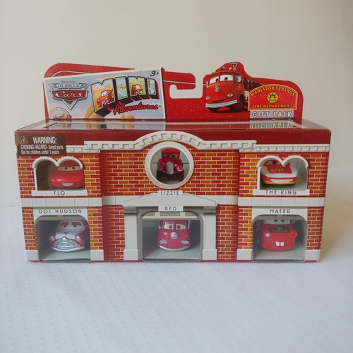 Disney Pixar Cars Mini Adventures Radiator Springs Fire Department Gift ...