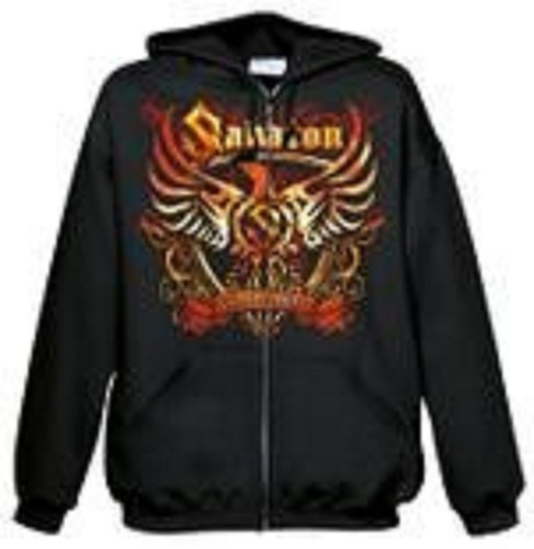 SABATON - COAT OF ARMS HOODED SWEATSHIRT HOODIE ZIP GR. S NEU ...