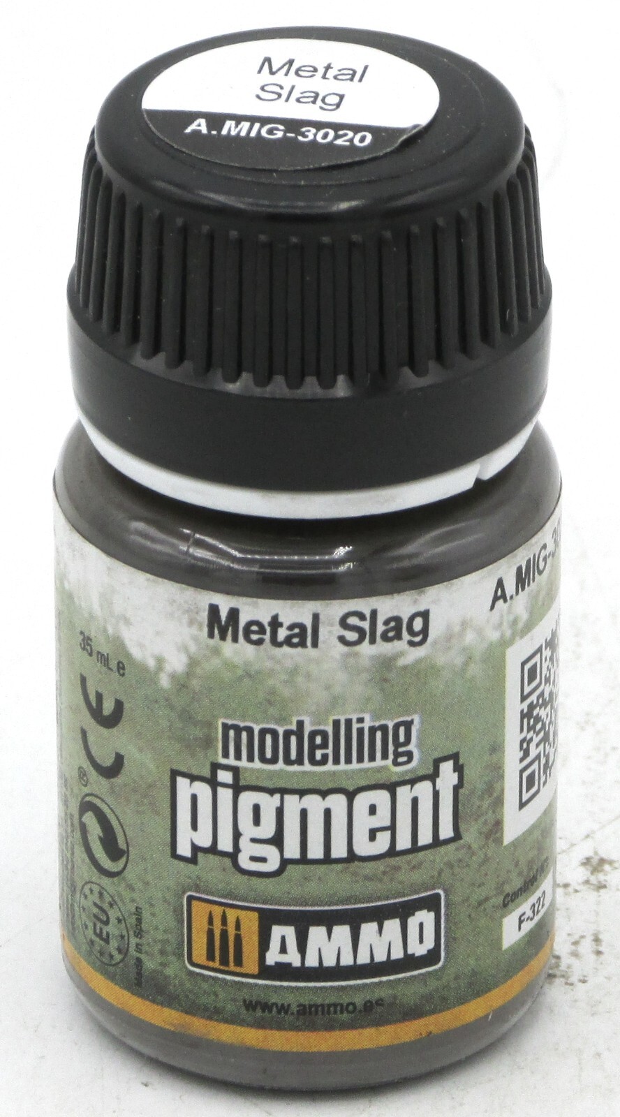 AMMO AMIG-3020 Metal Slag [35ml] (Pigments) Engine Weathering Battle ...