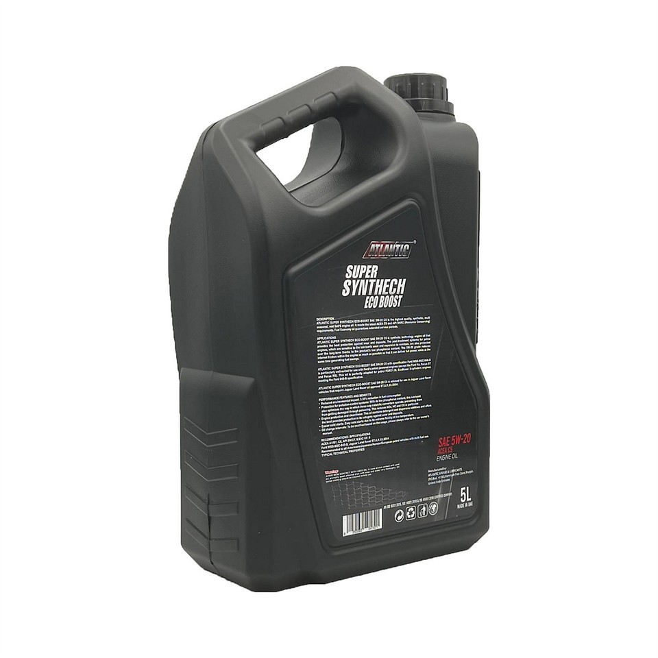 Atlantic 5w-20 Fully Synthetic Engine Oil ACEA A1/B1 C5 API SN CF ...
