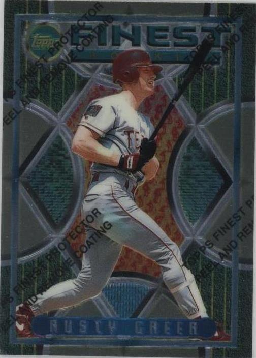 1995 Topps Finest - Rusty Greer #15 for sale online | eBay