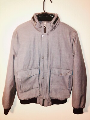 GREAT CONDITION ZARA GRUPO INDITEX Men’s Gray Jacket With Inside ...