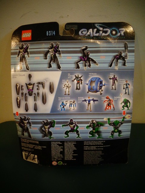 LEGO Galidor: Gorm Deluxe (8314) for sale online | eBay