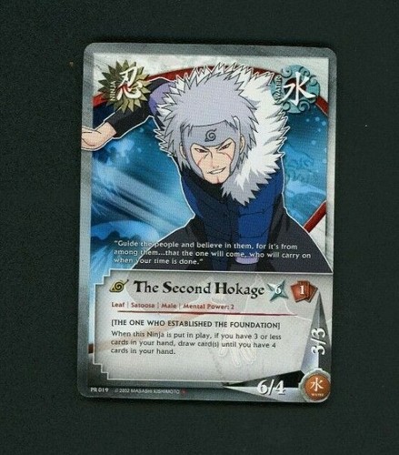 The Second Hokage The One Who Established the Foundation Naruto PR 019 | eBay