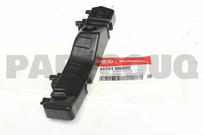 86551M6000 Genuine Hyundai / KIA BRACKET-FRBUMPERUP | eBay