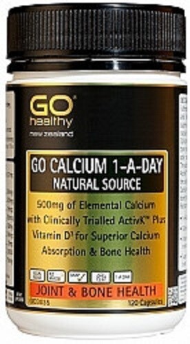 GO Healthy GO Calcium 1-A-Day Capsules 120 + Vit D3 - made in NZ | eBay
