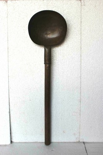 Big Size Spoon Cooking Purpose 1900s Old Vintage Antique Sambar ...