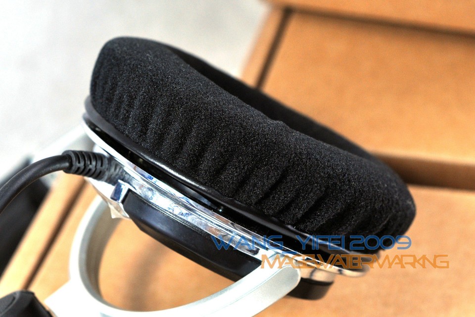 Velour Velvet Ear pads Cushion for AH Xone XD 53 XD-53 DJ Headphone ...