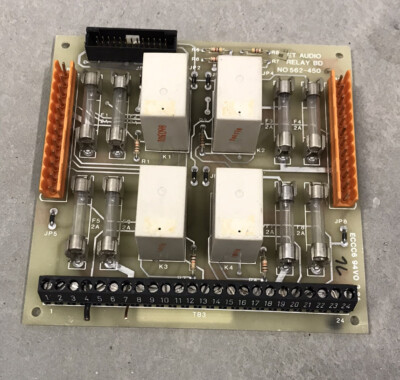 Simplex 562-450 G, ET Audio Relay Circuit Board | eBay