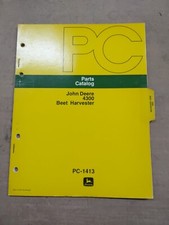 PC1413 - Paper Parts Catalog - PART CAT,#4300 BEET HARVESTER fits JOHN ...