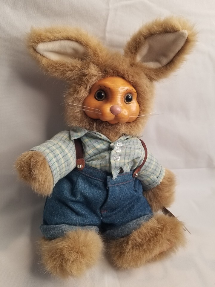 Robert Raikes Wooden Doll Original Dylan Rabbit Limited Ed.2861/7500 | eBay