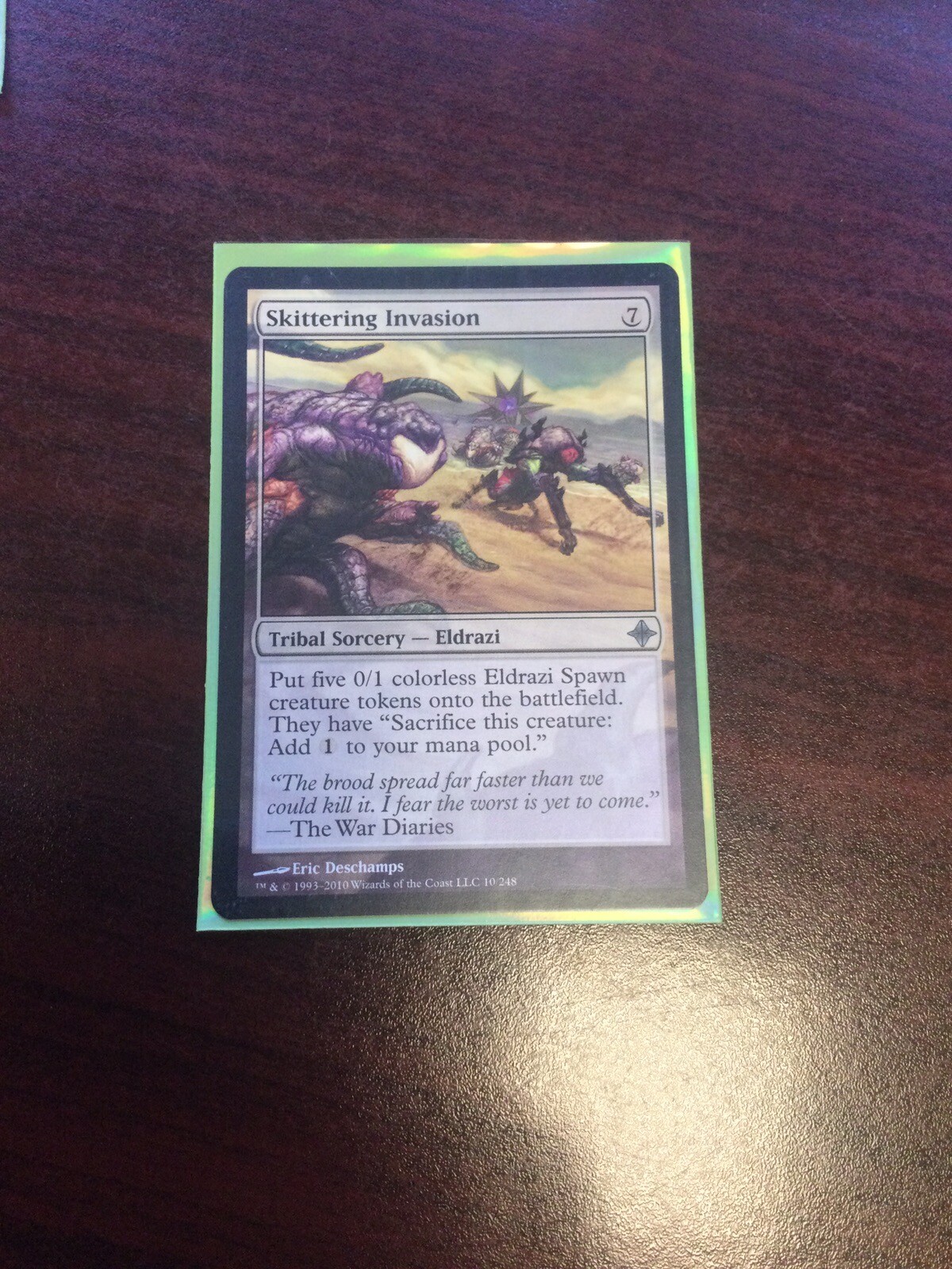 MTG Skittering Invasion Rise of the Eldrazi 010/248 Regular Uncommon | eBay