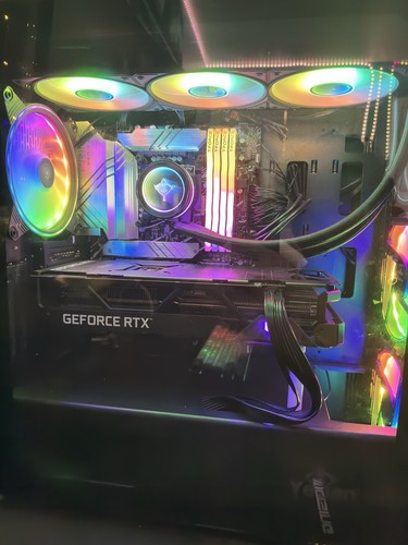 RTX 4090 Gaming PC i9-14900KF 64GB DDR5 2TB SSD 6GHz Win 11 360 AIO PC ...