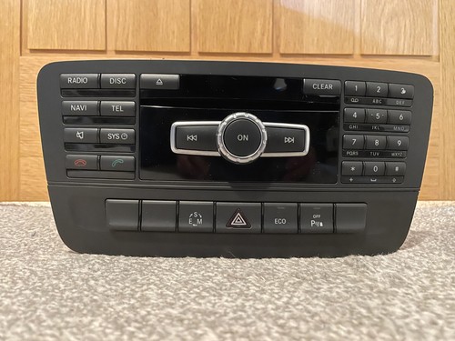 MERCEDES BENZ A CLASS SAT NAV SATELLITE NAVIGATION USED HEAD UNIT NTG4 ...