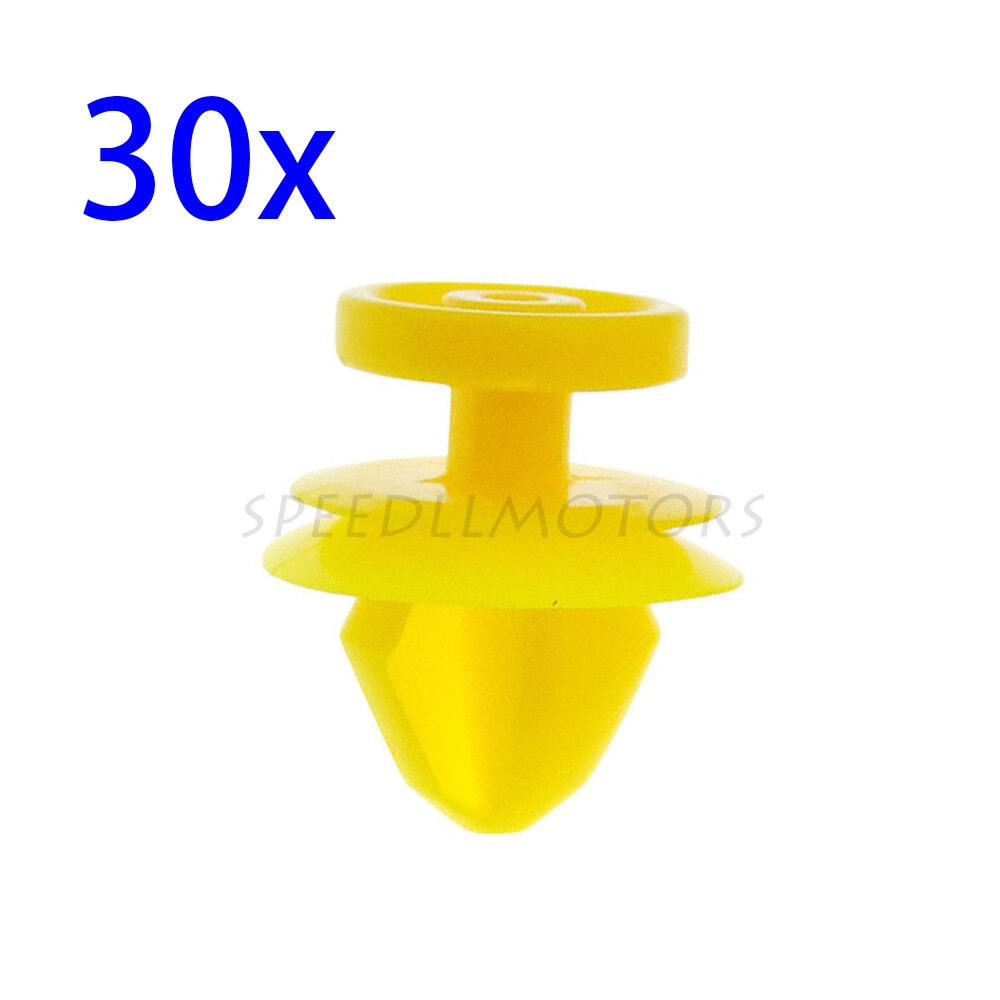 30pc Trim Side Skirt & Sill Moulding Clip Plastic for Jaguar Range ...