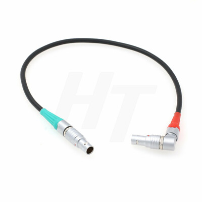Timecode Cable Rotated Right Angle 5 Pin to 5 Pin for ARRI Alexa Sound ...
