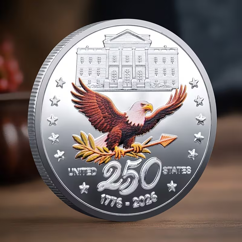 United States 250 Anniversary Challenge Coin Commemorative Collectable ...