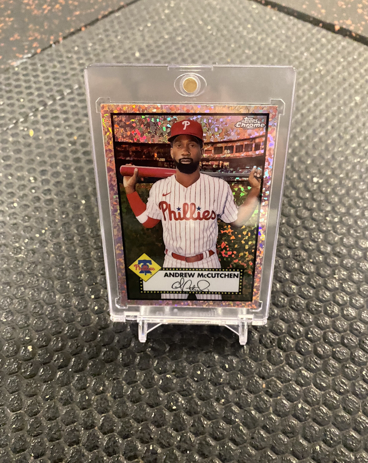 2021 Topps Chrome Platinum Anniversary Rose Gold Mini Diamonds ...