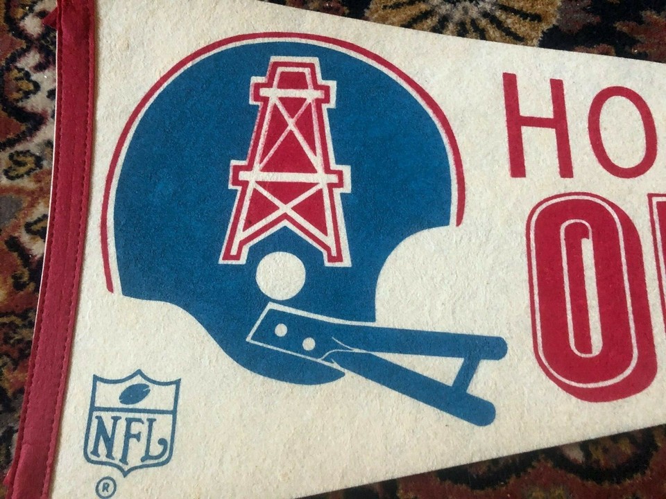 Vintage Football Pennant Houston Oilers 1967 | eBay
