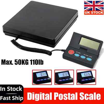 50KG Heavy Duty Digital Postal Parcel Scales Platform Postage Shipping ...