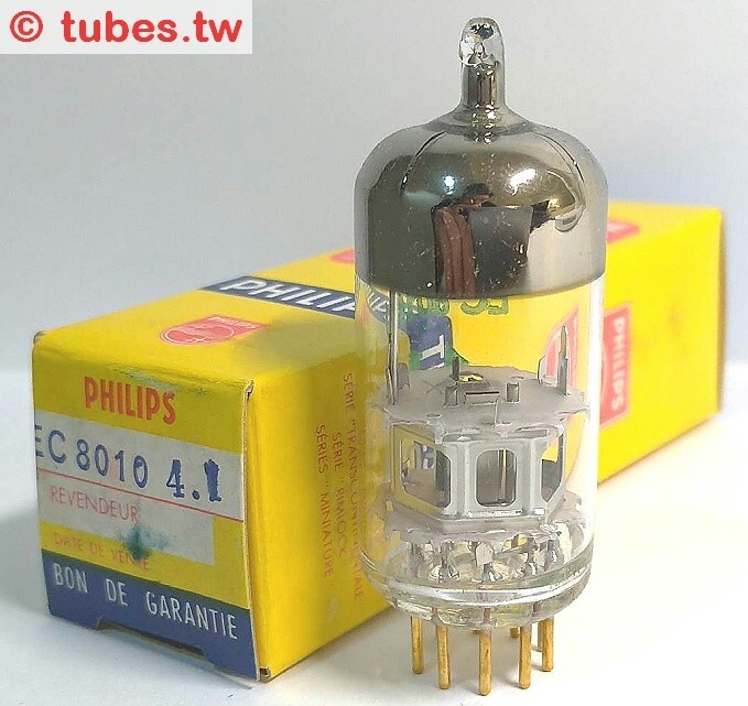 Philips EC8010 =8556,Like 417A,gold pin,super driver tube for 300B,PX25 ...