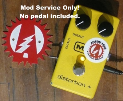 Modify Your MXR Distortion Plus + Guitar Effects Alchemy Audio Mods (No ...