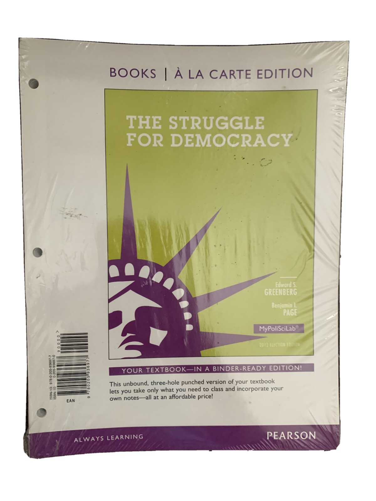 NEW Struggle for Democracy 2012 Election Edition In Binder Ready ...