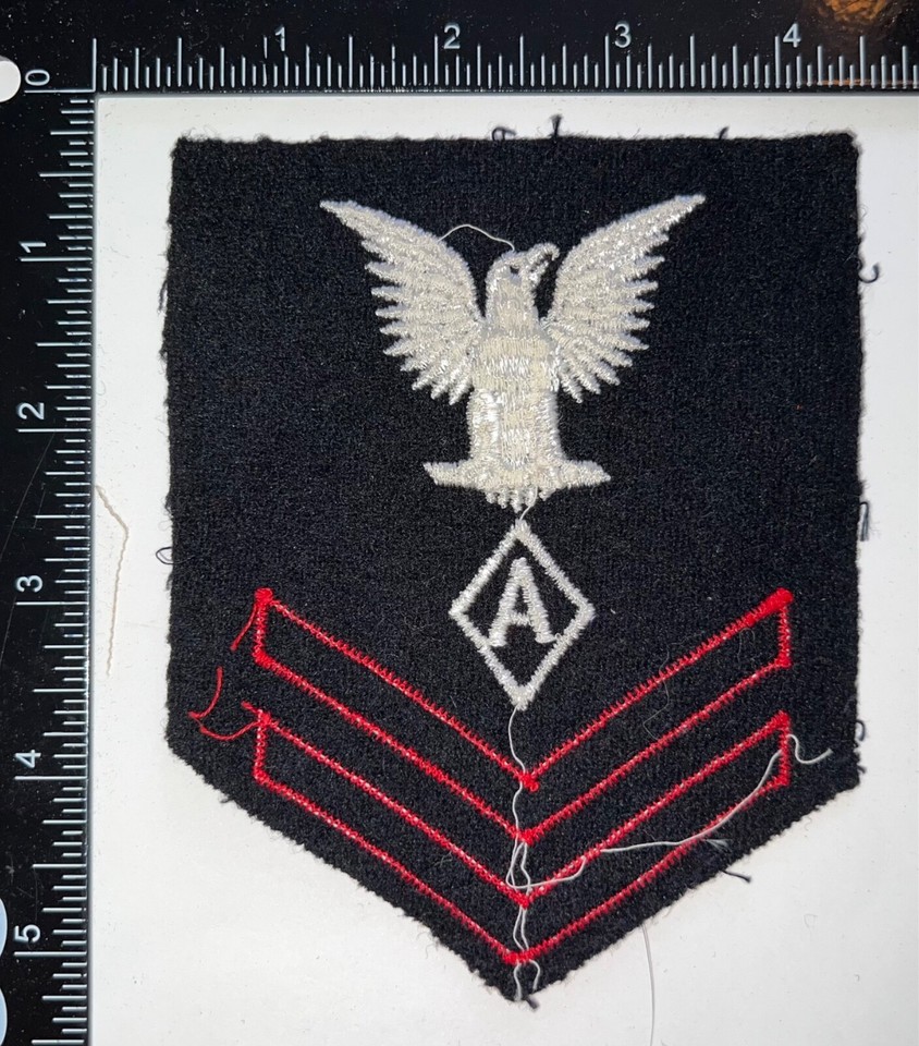 WWII USN Navy Athletic Instructor Petty Officer 2nd Class Rate Patch | eBay