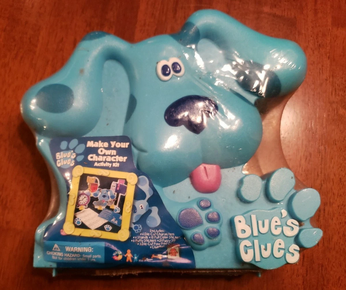Blues Clues Paw Print Stickers