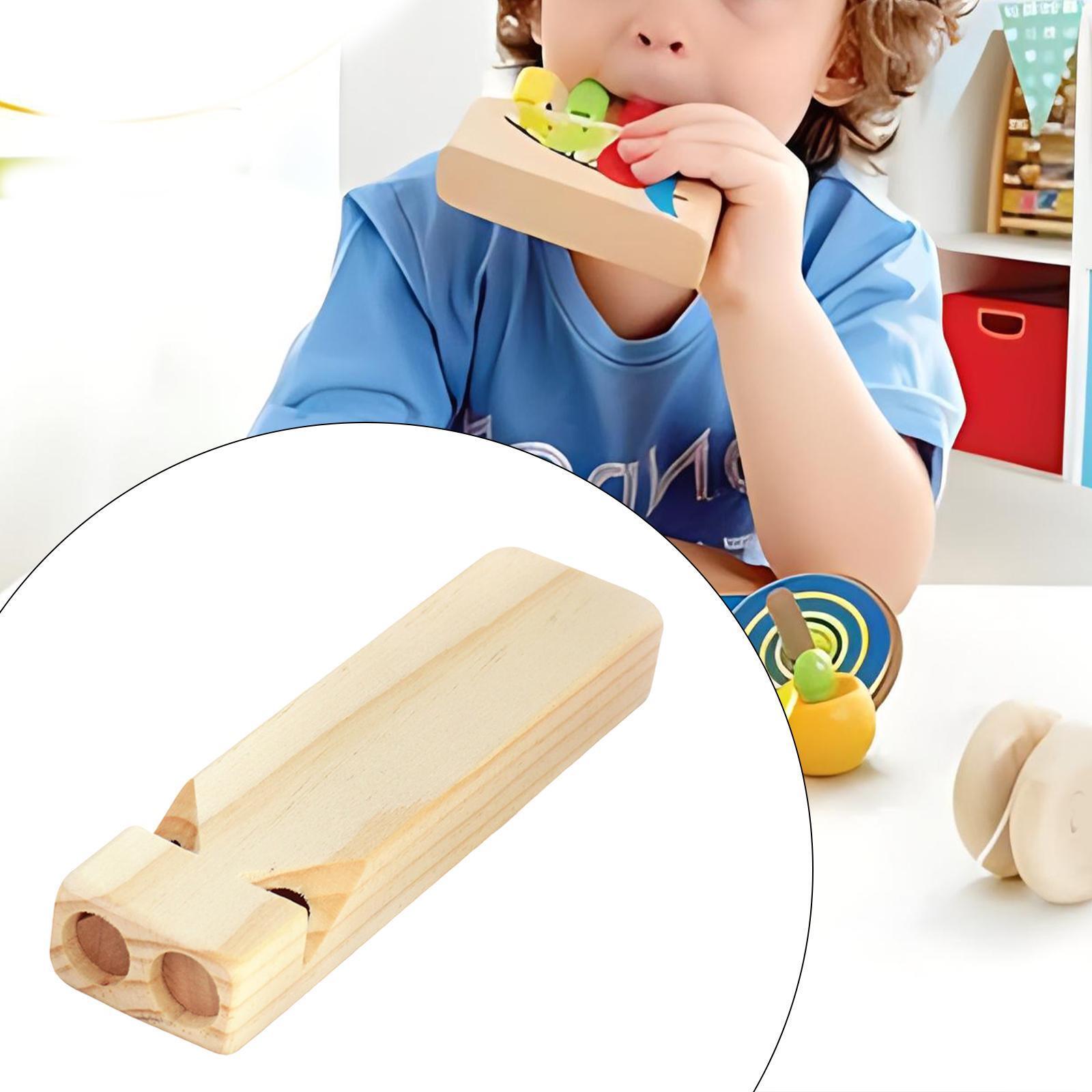 Musical Train Whistle Kids Gift Learning Activities Solid Wood Train ...