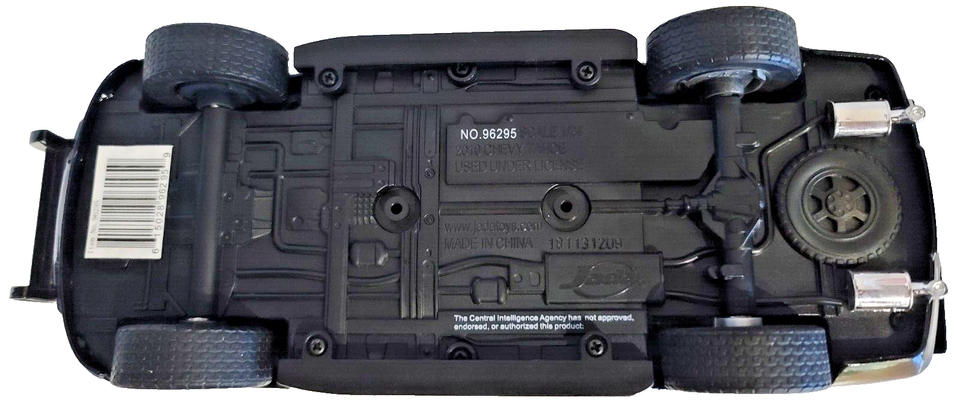 2010 Chevy Tahoe CIA Police Car 1/24 Scale Limited Edition by Jada Toys ...