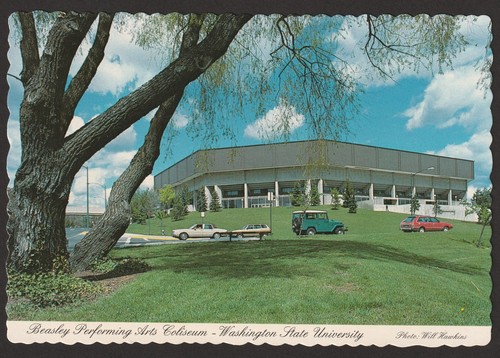 Washington State University Cougars Beasley Coliseum Basketball Arena ...
