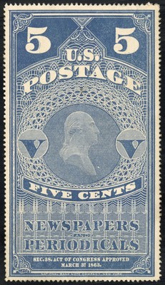 US Stamps # PR8 Unused XF Newspaper Fresh Scott Value $750.00 | eBay