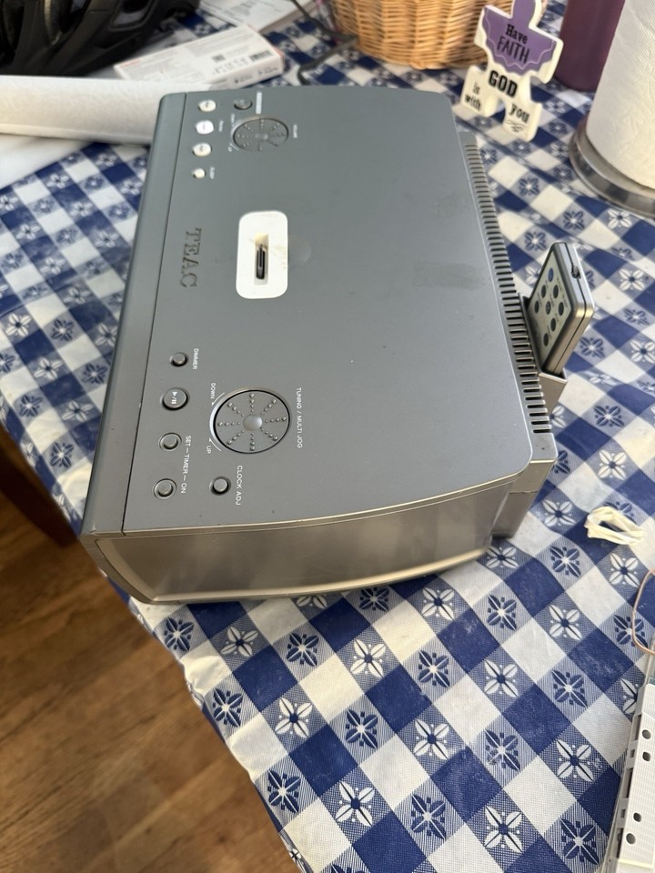 TEAC GR-10i Hi-Fi Table Radio, With Remote , Works Great | eBay