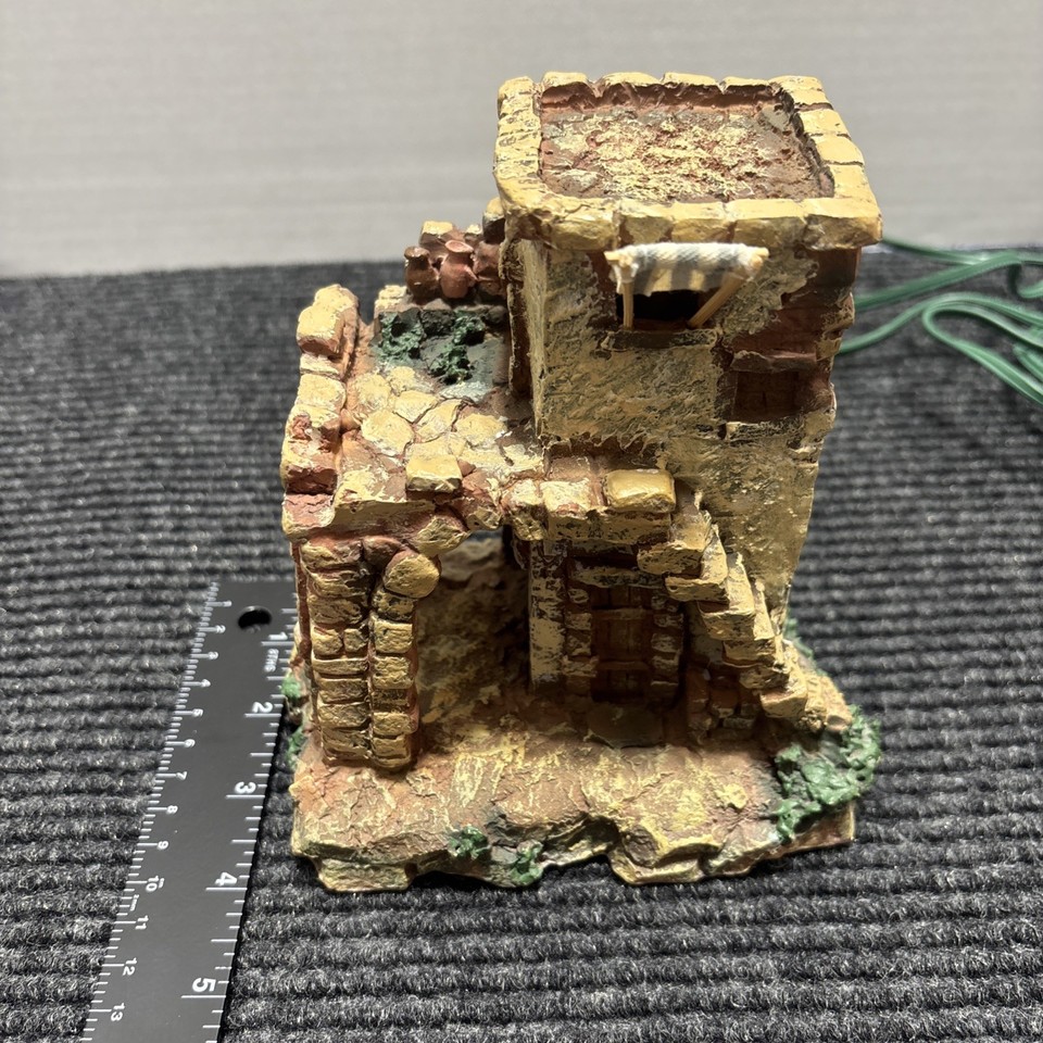 Fontanini Casa No. 5 Lighted Nativity Village Building 6.5cm 2.5” Scale ...