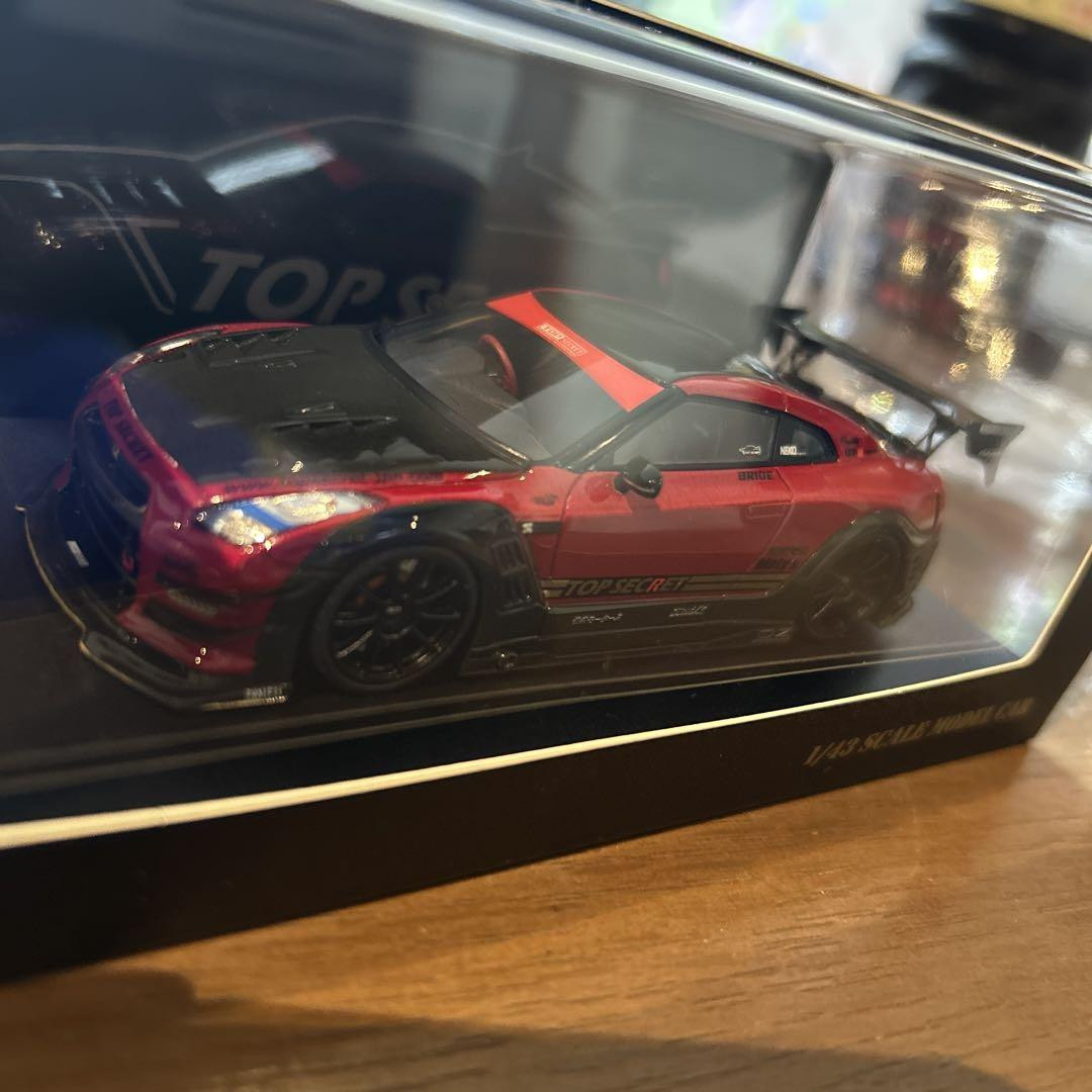 TOP SECRET R35 GT-R TS RED 1/43 722809 | eBay TOP SECRET R35 GT-R TS RED 1/43 722809 | eBay