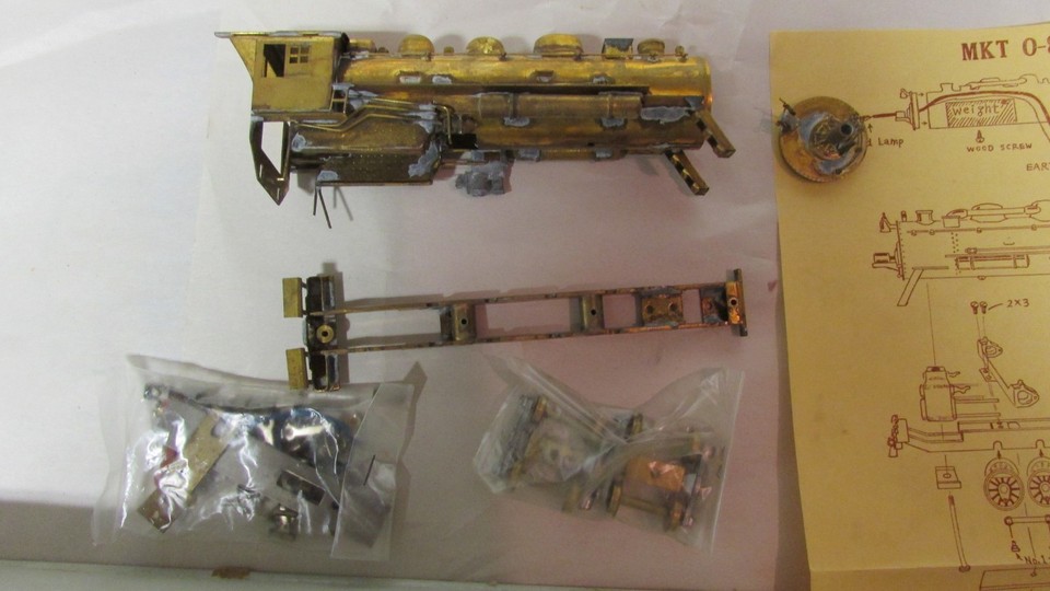 International Scale Models HO scale brass 0-8-0 locomotive kit | eBay