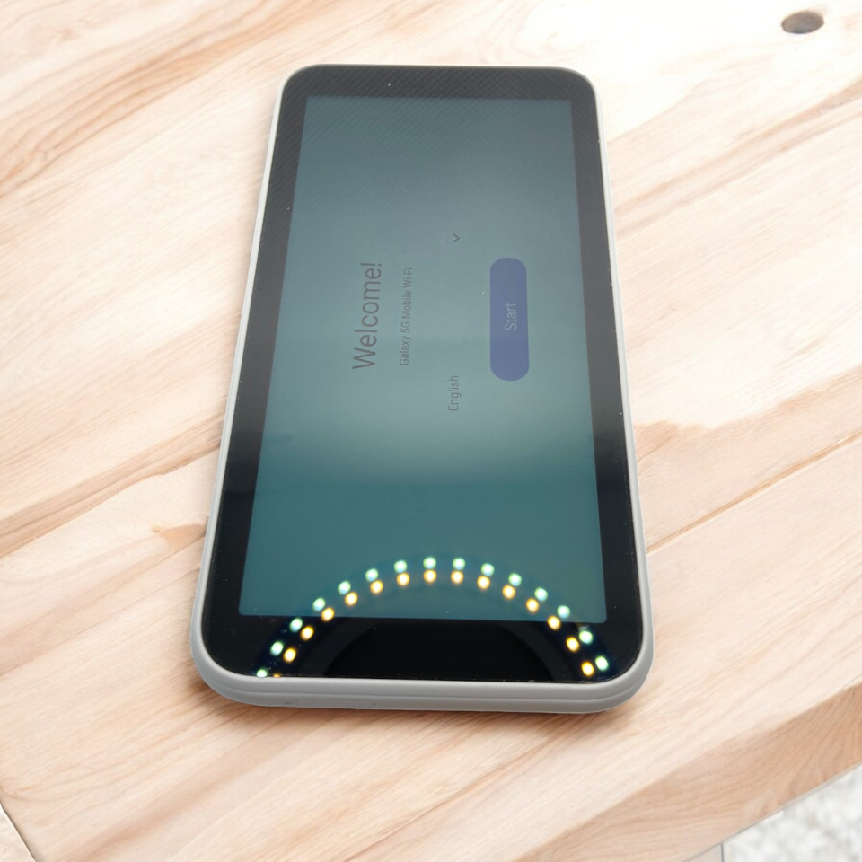 Galaxy 5G Mobile Wifi Wi-fi SAMSUNG SCR01 Sim Free Portable Router ...