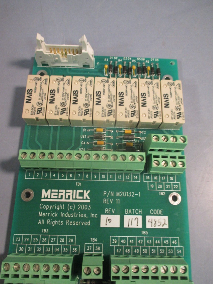 THE MERRICK CORPORATION PRINTED CIRCUIT BOARD M20132-1 | eBay
