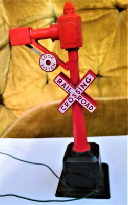 Vintage, Post War Lionel, Marx Banjo Stop Signal Crossing, TESTED GOOD ...