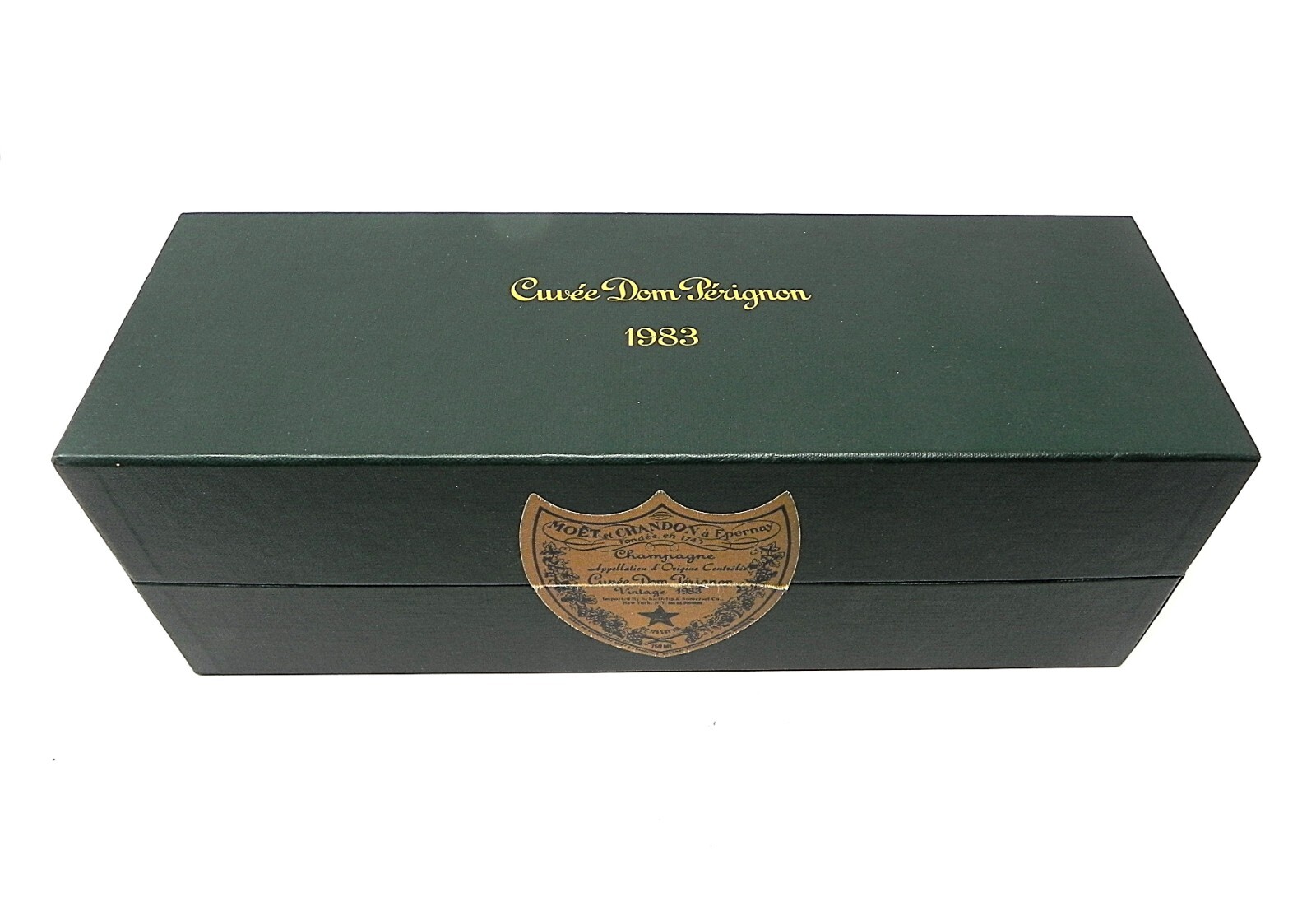Vintage 1983 CUVEE DOM PERIGNON Champagne Empty Green Box HTF | eBay